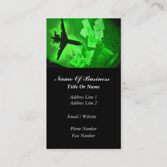 Pilot Business Card | Zazzle