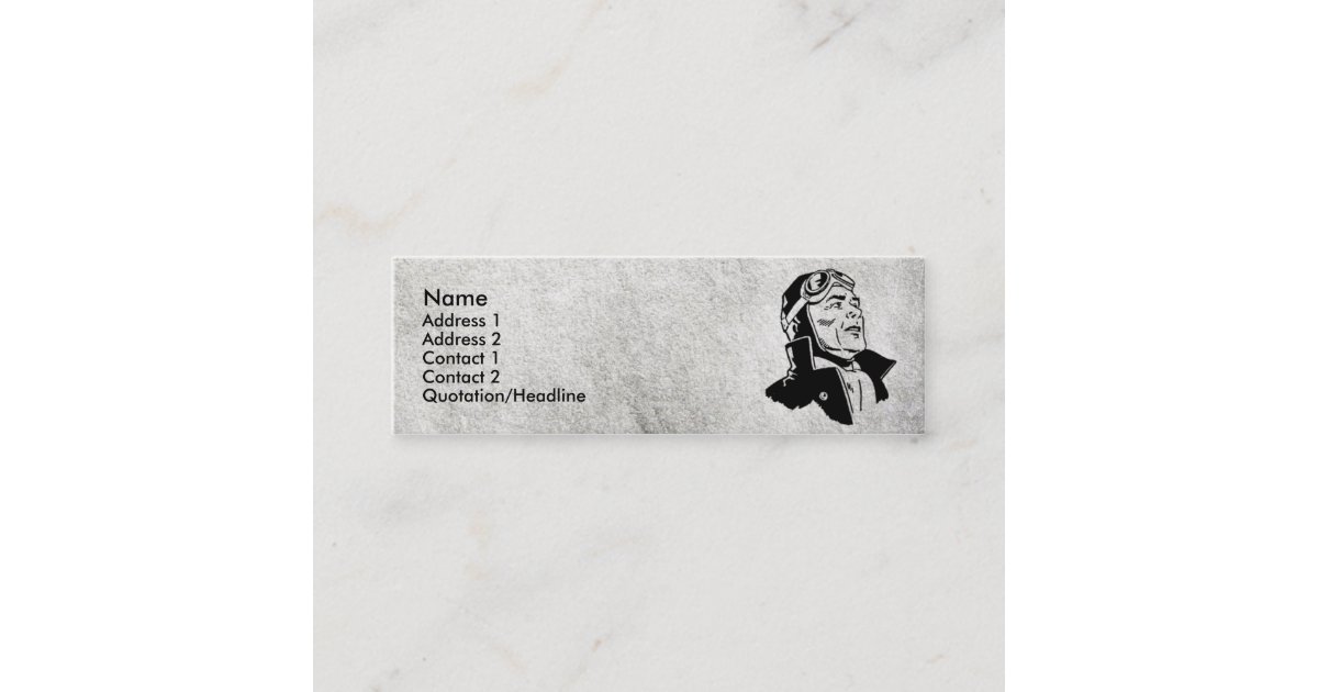 Pilot Business Card | Zazzle