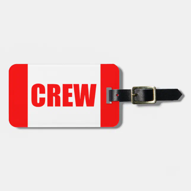 Pilot Crew Tag (CUSTOMIZABLE) | Zazzle
