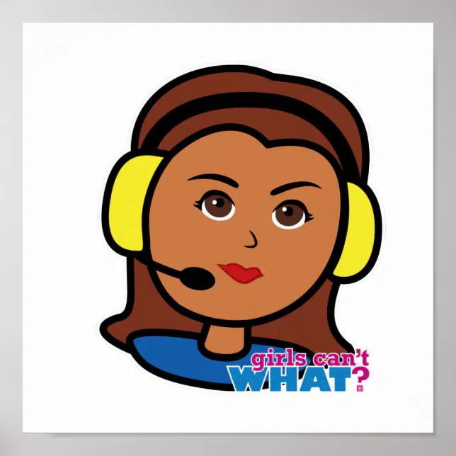 Pilot Girl Poster | Zazzle