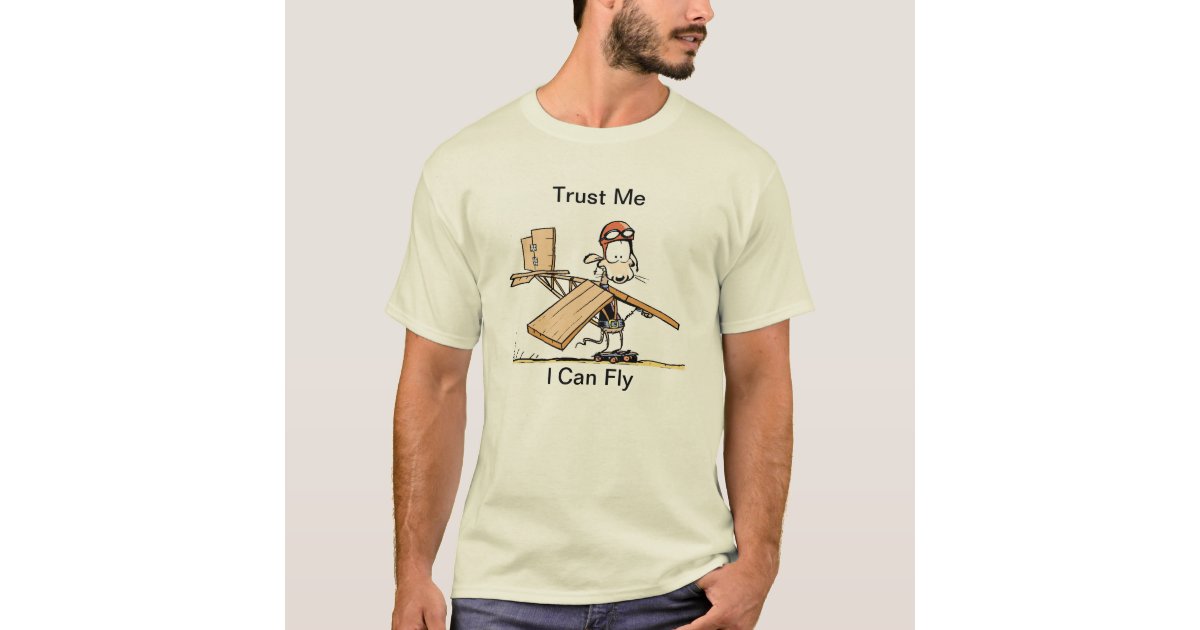 Pilot Humor Aviation Cartoon T-Shirt | Zazzle