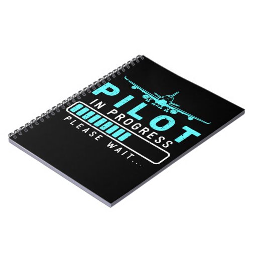 Pilot Loading Airplane Future Pilot Aircraft Notebook | Zazzle