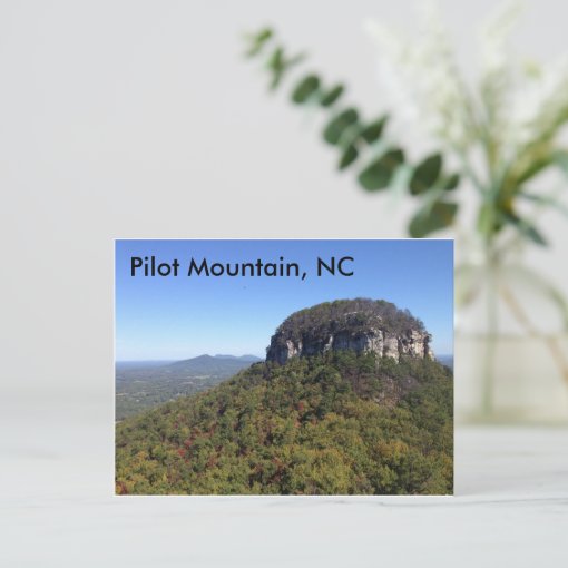 Pilot Mountain, NC Postcard | Zazzle