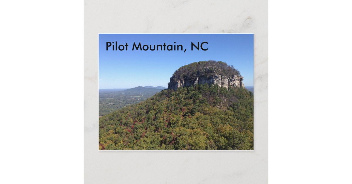 Pilot Mountain, NC Postcard | Zazzle