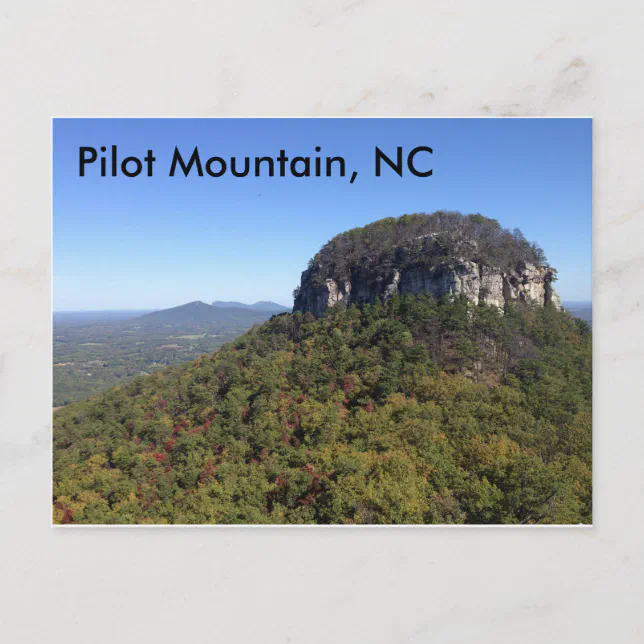 Pilot Mountain, NC Postcard | Zazzle