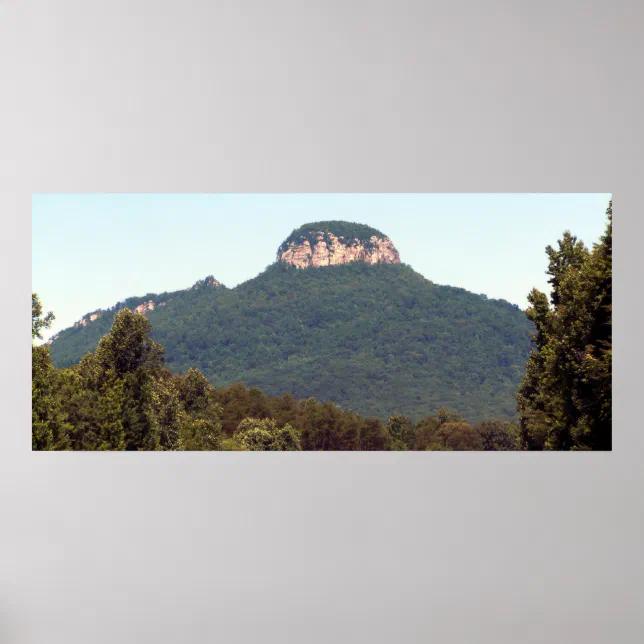 Pilot Mountain Poster | Zazzle
