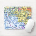 Pilot Navigation Chart for Socal Mouse Pad | Zazzle