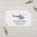Pilots fly helicopters business card | Zazzle