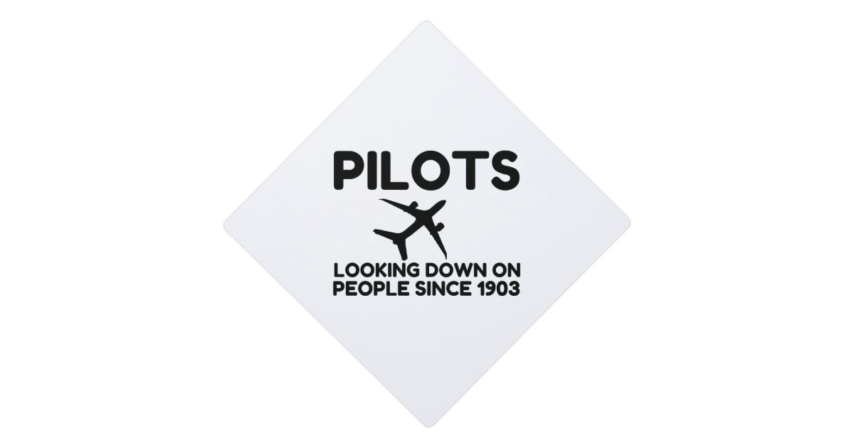 Pilots Graduation Cap Topper | Zazzle