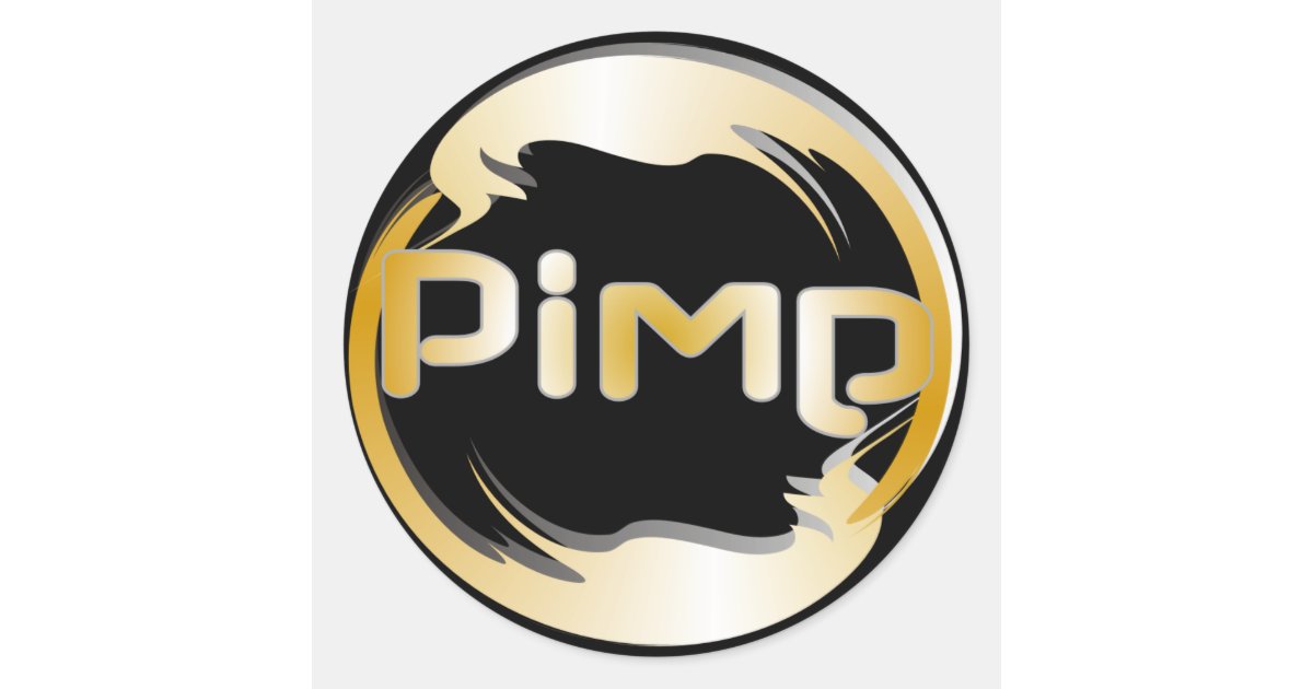 PIMP Gear Sticker | Zazzle