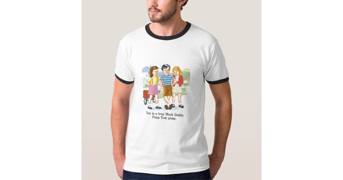 pimp tom pimp / Mack Daddy T-Shirt | Zazzle