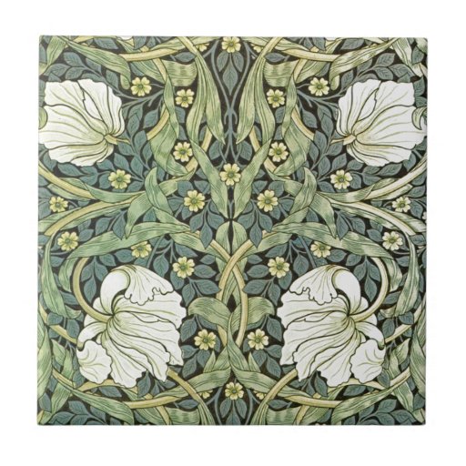 William Morris Tiles, William Morris Decorative Ceramic Tile Designs