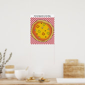 Pin the Pepperoni on the Pizza Game Poster | Zazzle