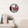 Pin-Up Girl Wall Clock | Zazzle
