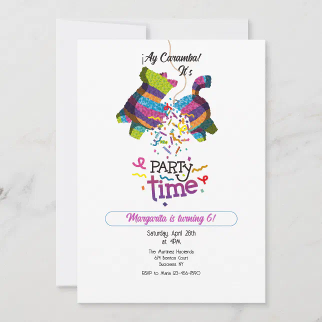 Piñata Party Invitation | Zazzle