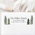 Pine Forest Label | Zazzle