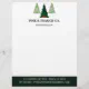Pine Tree Logo Letterhead | Zazzle