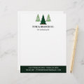 Pine Tree Logo Letterhead | Zazzle