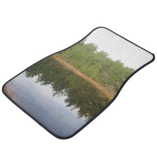 Pine Tree Reflection Lake Car Floor Mat | Zazzle