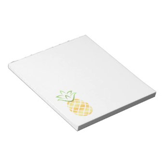 Pineapple Aloha Hawaii! Notepad | Zazzle