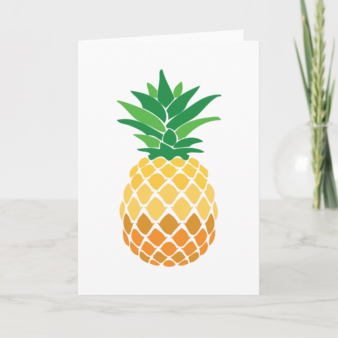 Pineapple Card | Zazzle