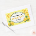 Pineapple Jam Label Sticker | Zazzle