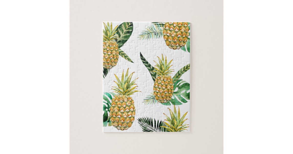 Pineapple Jigsaw Puzzle | Zazzle