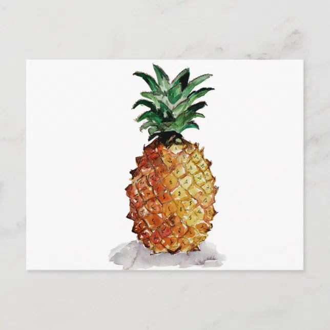 Pineapple.jpg Postcard | Zazzle