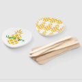 Pineapple party favors - hand fans | Zazzle