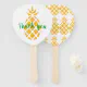 Pineapple party favors - hand fans | Zazzle