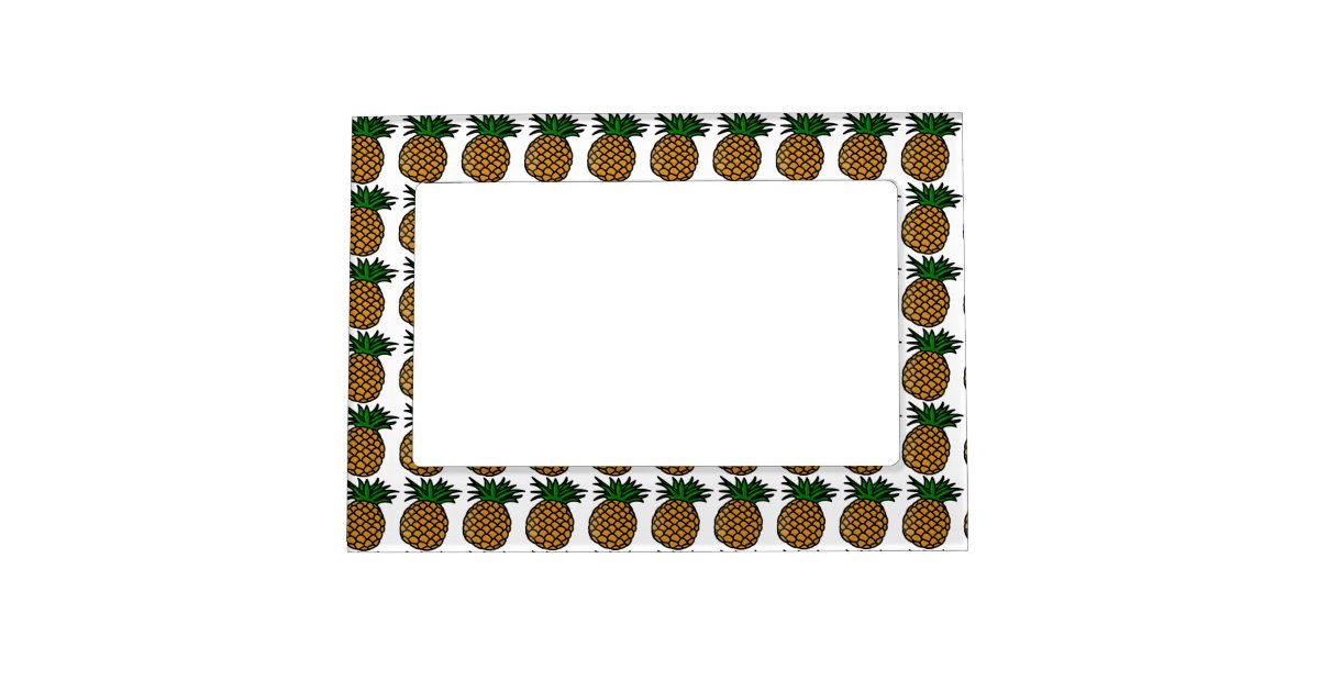 Pineapple picture frame | Zazzle
