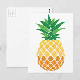 Pineapple Postcard | Zazzle