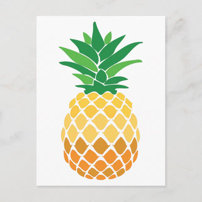 Pineapple Postcard | Zazzle