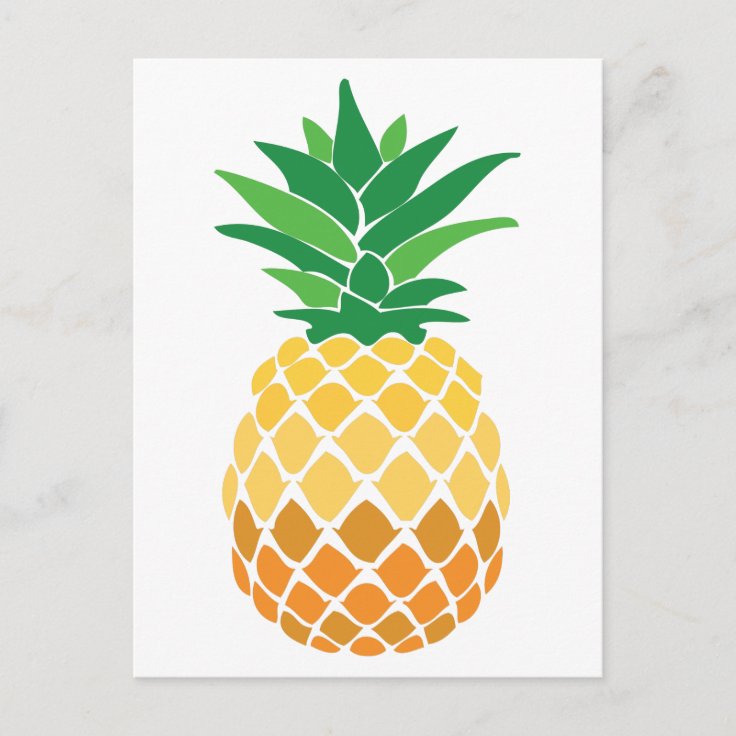 Pineapple Postcard | Zazzle