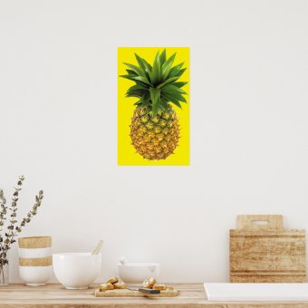 Pineapple Poster | Zazzle