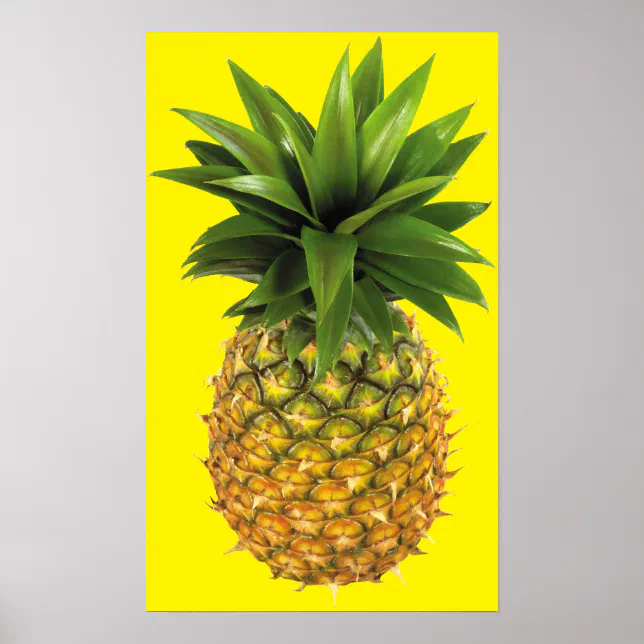 Pineapple Poster | Zazzle