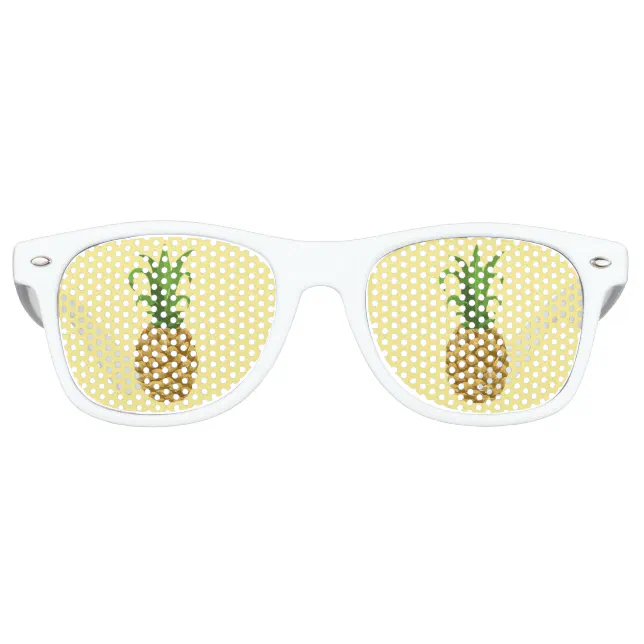 Pineapple Print Sunglasses | Zazzle