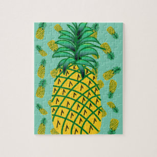 Pineapple Jigsaw Puzzles | Zazzle