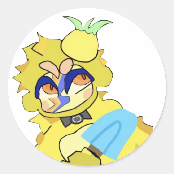 Pineapple sticker | Zazzle