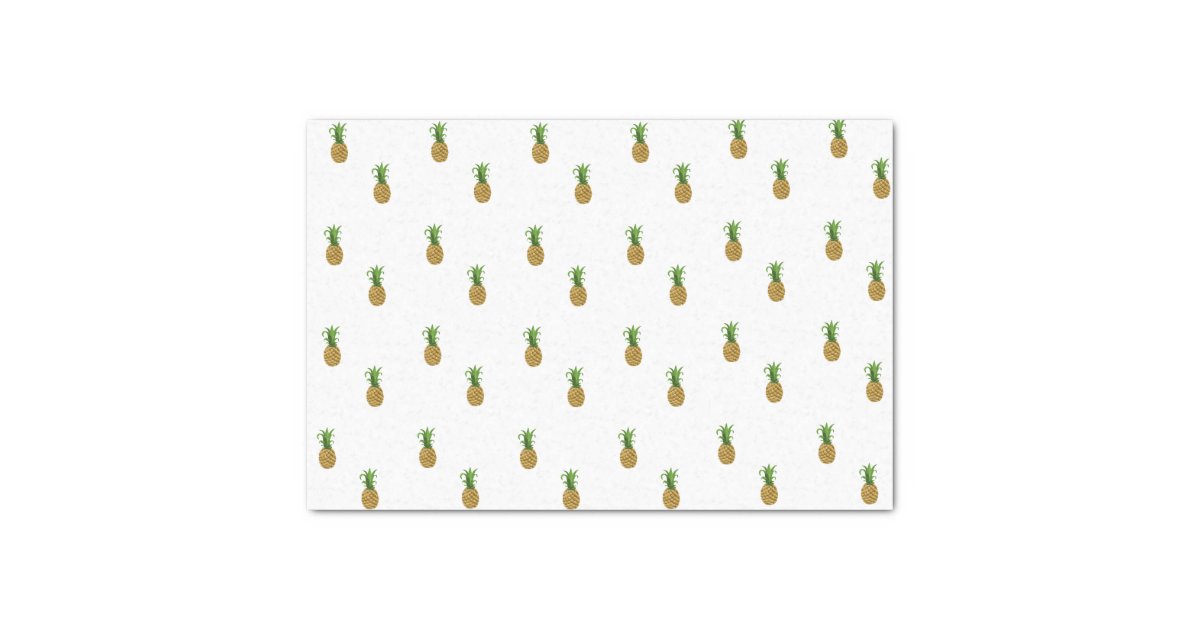 Pineapple Tissue Paper | Zazzle