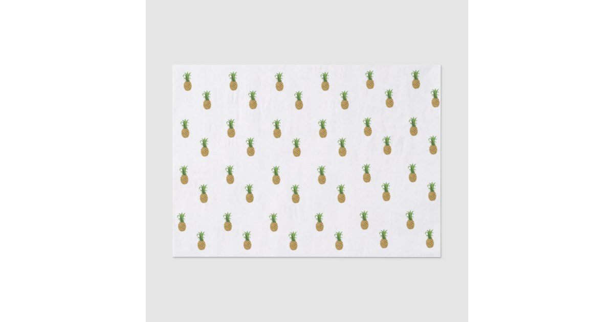 Pineapple Tissue Paper | Zazzle