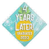 Pineapple Under the sea Funny Graduation Graduation Cap Topper | Zazzle