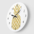 Pineapple Wall Clock | Zazzle