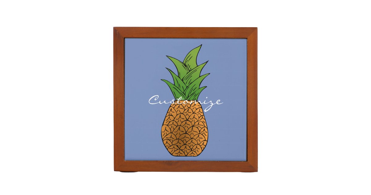 pineapples Thunder_Cove Pencil/Pen Holder | Zazzle