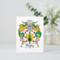 Pineda Family Crest Postcard | Zazzle