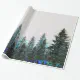 PINES FOREST MOUNTAIN LANDSCAPE WRAPPING PAPER | Zazzle