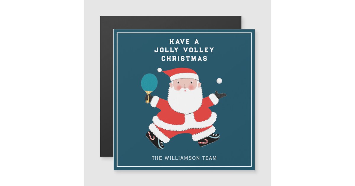 Ping-pong Christmas Holiday Cards | Zazzle