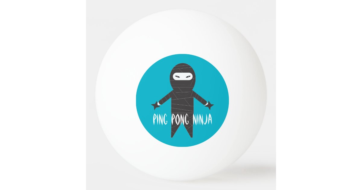 Ping Pong Ninja -Ping Pong Balls | Zazzle