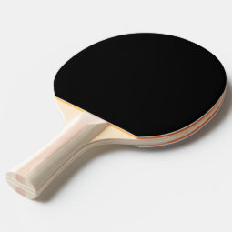 Ping Pong Paddle / Table Tennis Bat - Black/Red | Zazzle