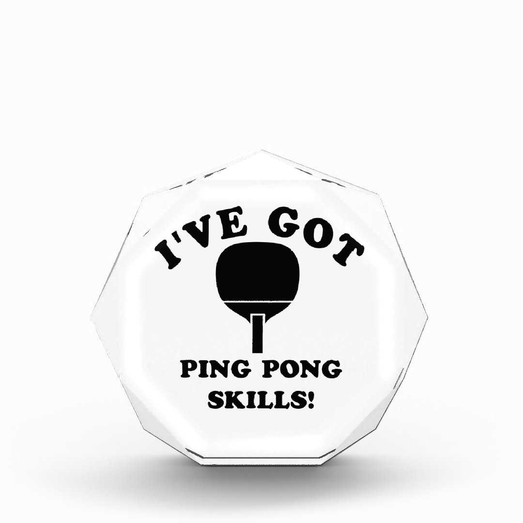 ping pong skill gift items | Zazzle
